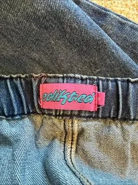 Edikted | Pants & Jumpsuits | Edikted Blue Denim Jogger Pants | Poshmark